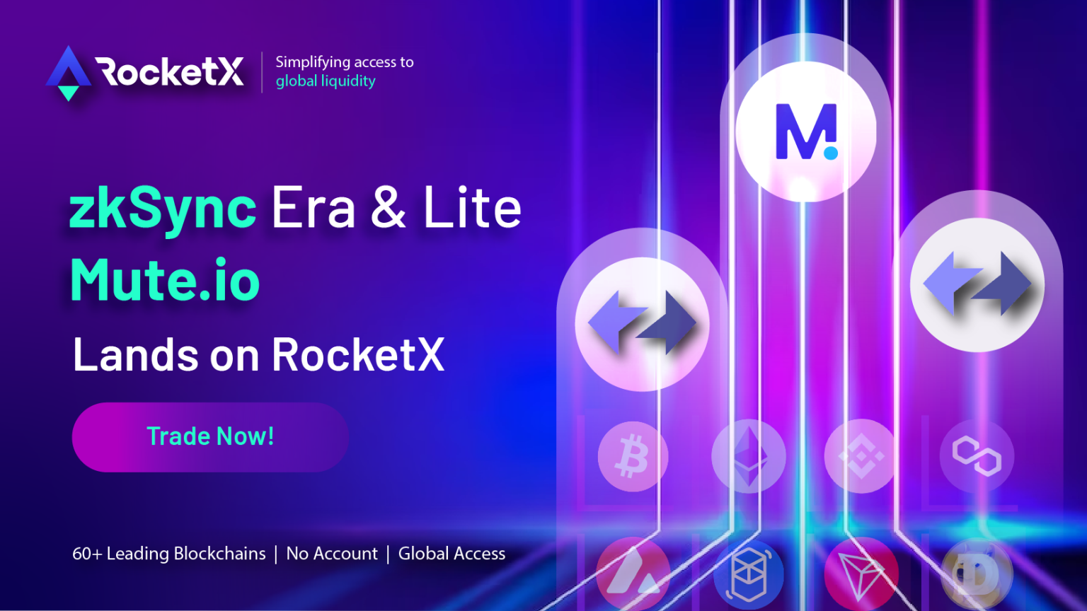 RocketX Unleashes Interoperability with ZkSync & Mute.io DEX Launch
