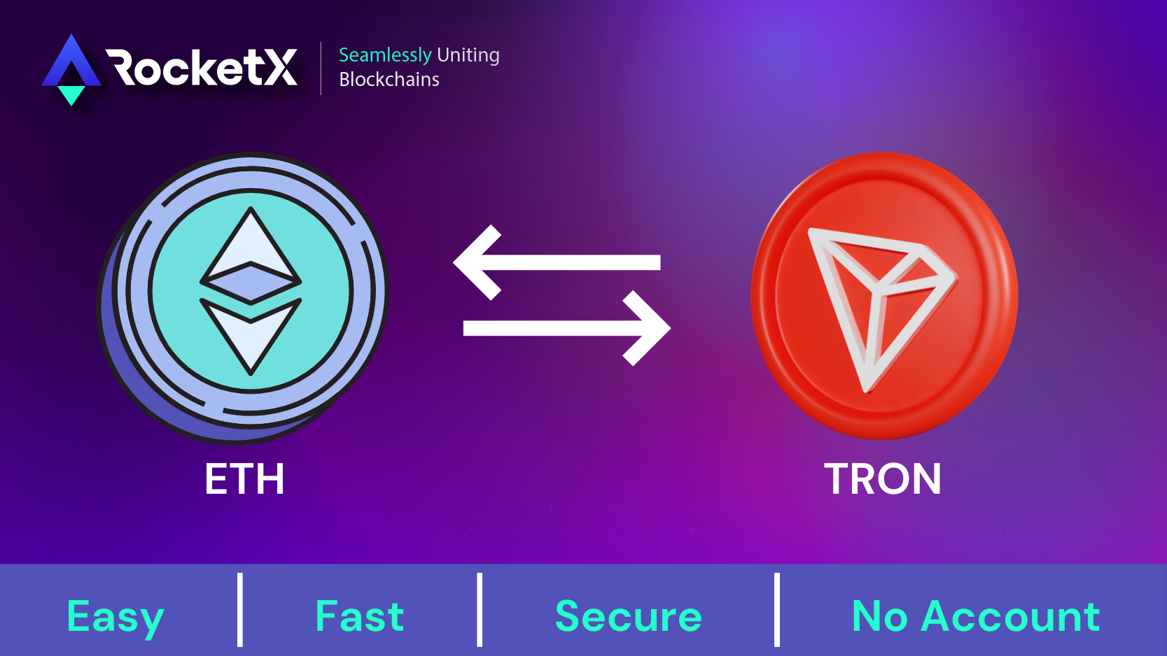 How to Convert Ethereum to TRON and Swap TRX to USDT on RocketX How to Convert Ethereum to TRON and Swap TRX to USDT on RocketX