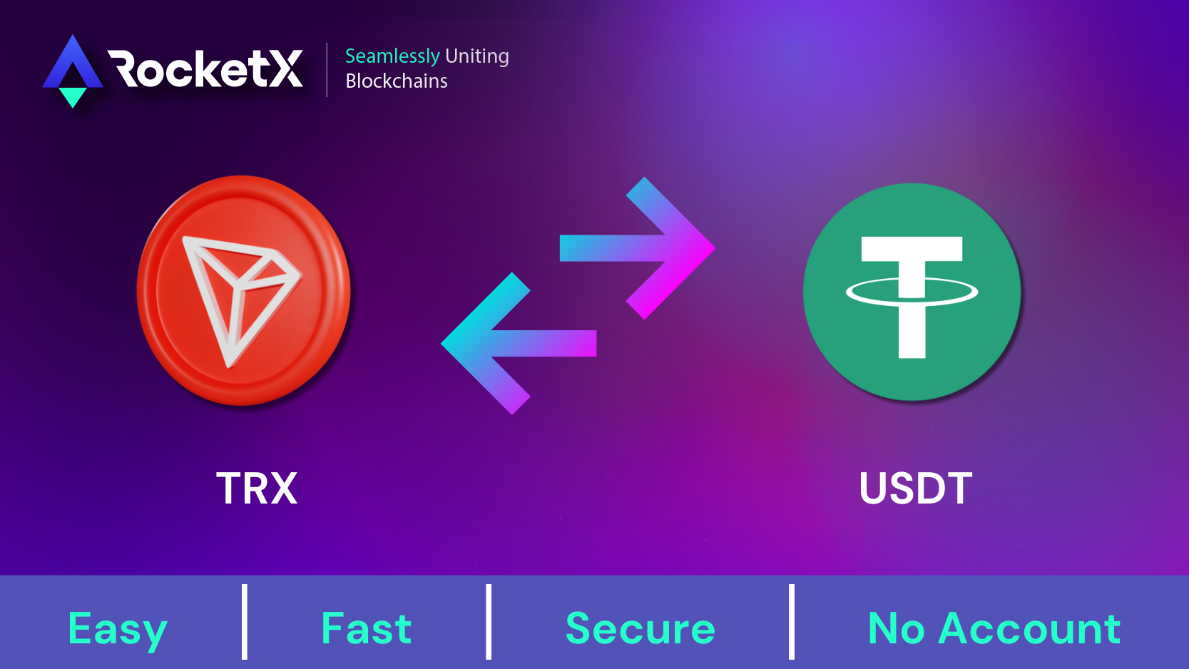 How to Convert Ethereum to TRON and Swap TRX to USDT on RocketX How to Convert Ethereum to TRON and Swap TRX to USDT on RocketX